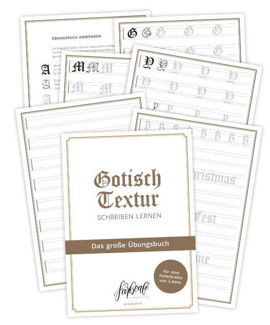 LP Gotisch Kalligraphie Buch Shop - FarbCafe